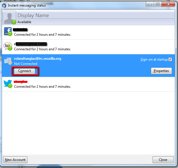 Instant Messaging and Chat | Thunderbird Help
