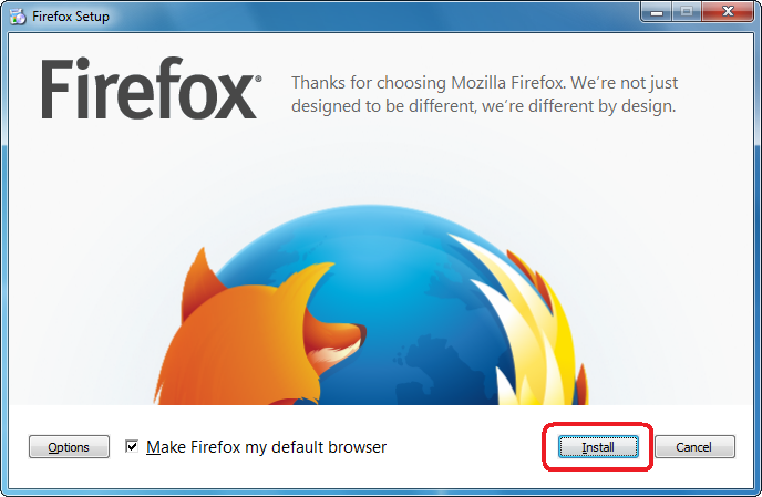 Firefoxin asentaminen Windowsille | Firefox -tuki