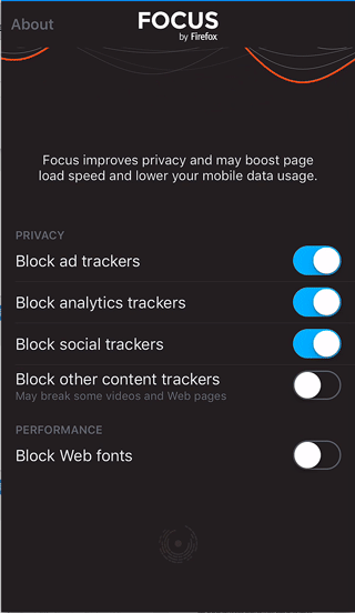 Focus by Firefox | Firefox Focus 說明