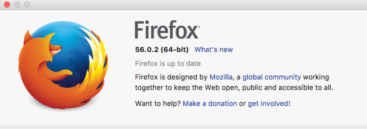 Hitta vilken version av Firefox du använder | Firefox Hjälp