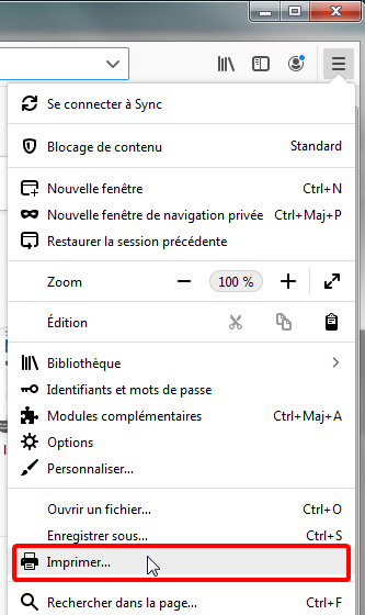 Comment imprimer les pages web avec Firefox | Assistance de Firefox