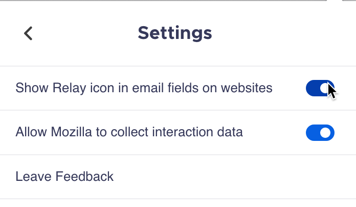 Activate Firefox Relay - Mask your email address | Firefox Relay Help