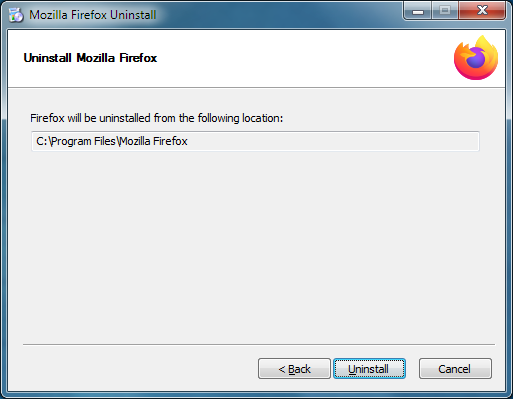 Uninstall Firefox from your computer | Firefox Help
