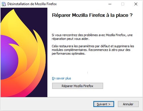 Désinstaller Firefox de votre ordinateur | Assistance de Firefox