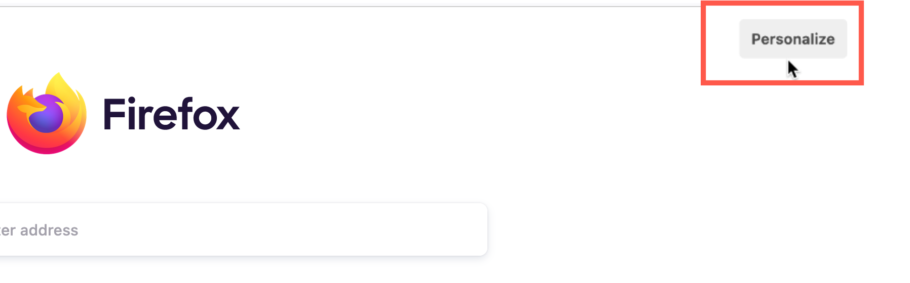 Customize your New Tab page to hide or display content | Firefox Help