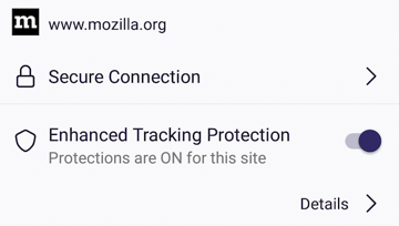 Enhanced Tracking Protection in Firefox for Android | Firefox for ...
