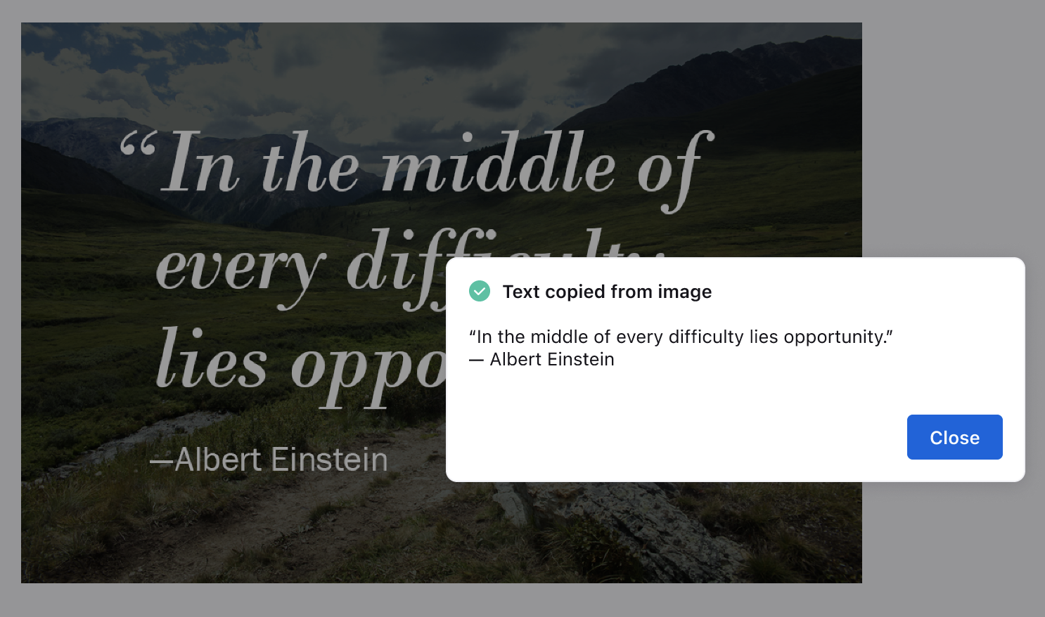Copy text from images on Firefox for MacOS | Firefox Help