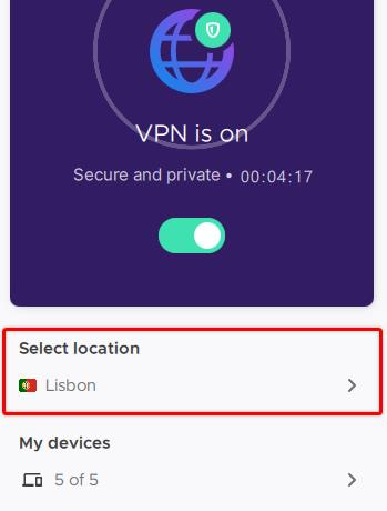 How do I choose my server on Mozilla VPN? | Mozilla VPN Help