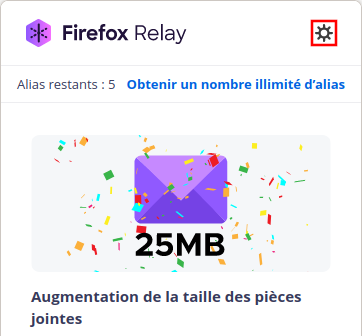 Activer ou désactiver l’icône de Firefox Relay dans les formulaires en ...