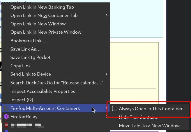 Multi-Account Containers | Firefox Help