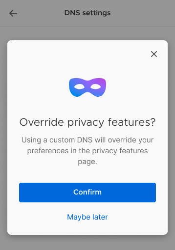 How do I change my DNS settings? | Mozilla VPN Help