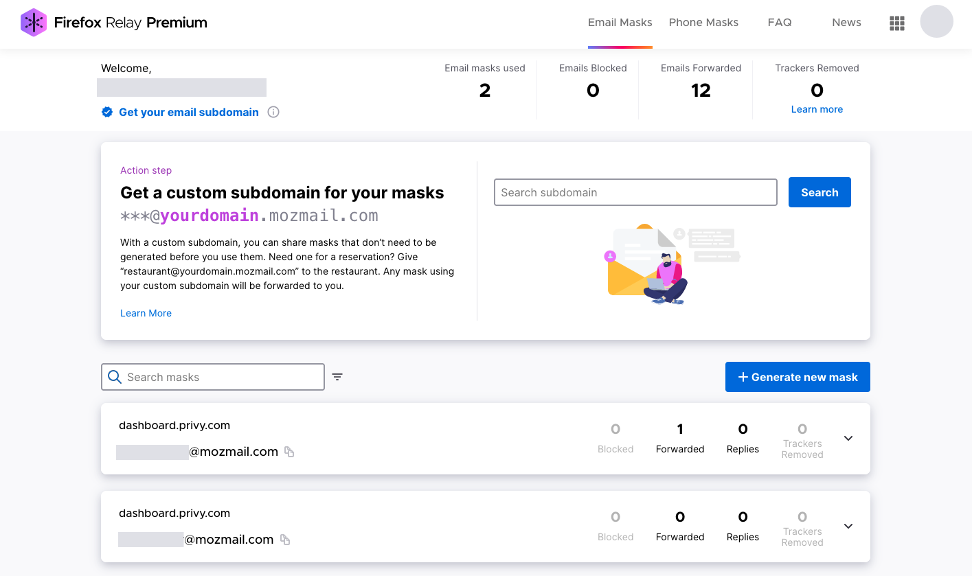Install the Firefox Relay extension on Firefox for desktop | Firefox ...