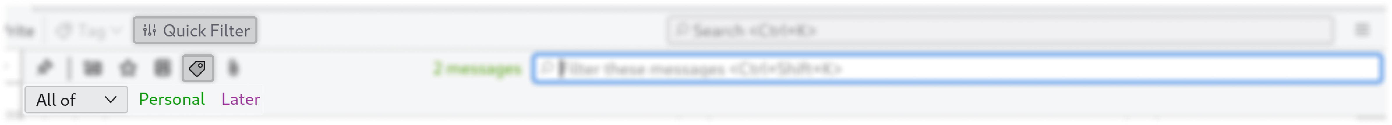 Quick Filter Toolbar | Thunderbird Help