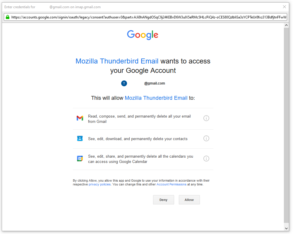 Automatic Account Configuration | Thunderbird Help