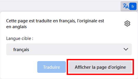 Traduction avec Firefox | Assistance de Firefox
