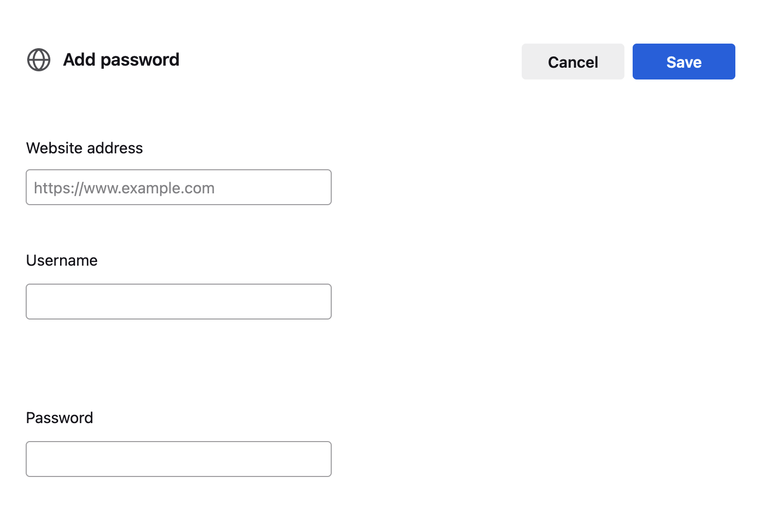 Add a login with the Firefox Password Manager | Firefox Help