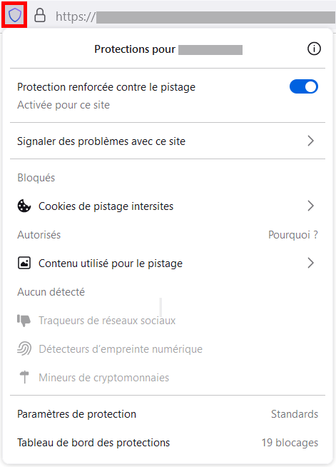 Protection renforcée contre le pistage dans Firefox pour ordinateur | Assistance de Firefox