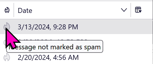 Thunderbird and Junk / Spam Messages | Thunderbird Help