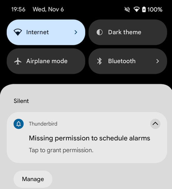 配置 Android 版 Thunderbird 的推送邮件功能 | Android 版 Thunderbird 帮助