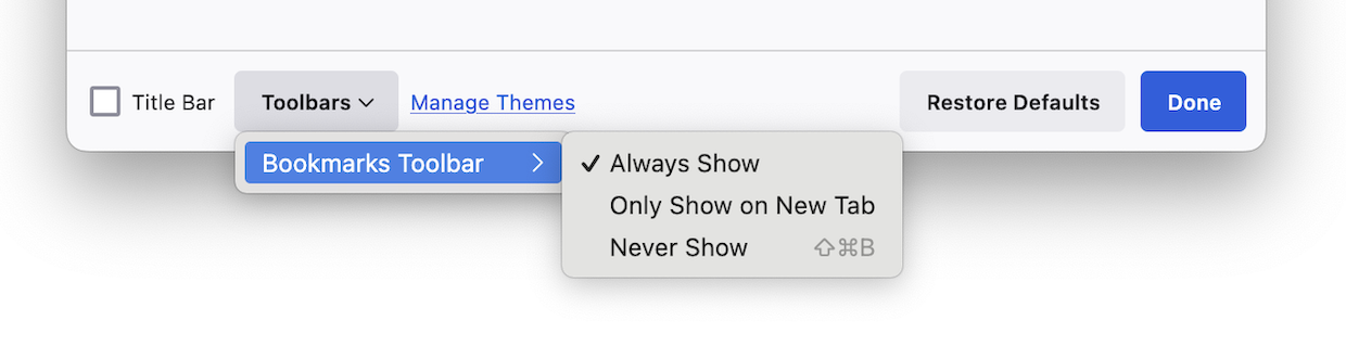 Customize Firefox controls, buttons and toolbars | Firefox Help