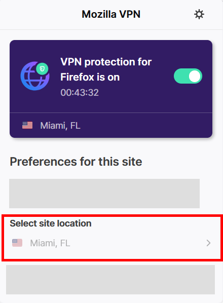 Change your location for a specific website | Mozilla Support