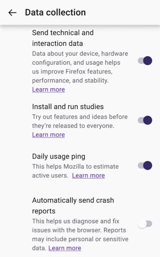 Crash reports in Firefox for Android | Firefox for Android Help Crash reports in Firefox for Android | Firefox for Android Help