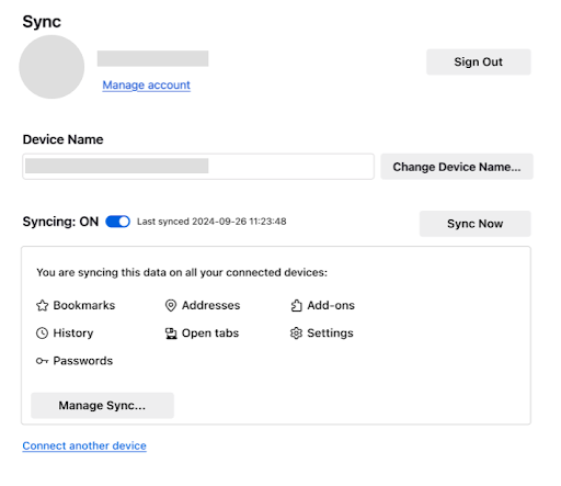 How to perform Sync on Firefox desktop | Firefox Help