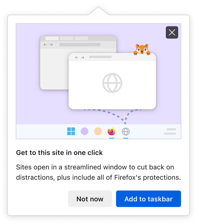 Use web apps in Firefox for Windows | Firefox Help