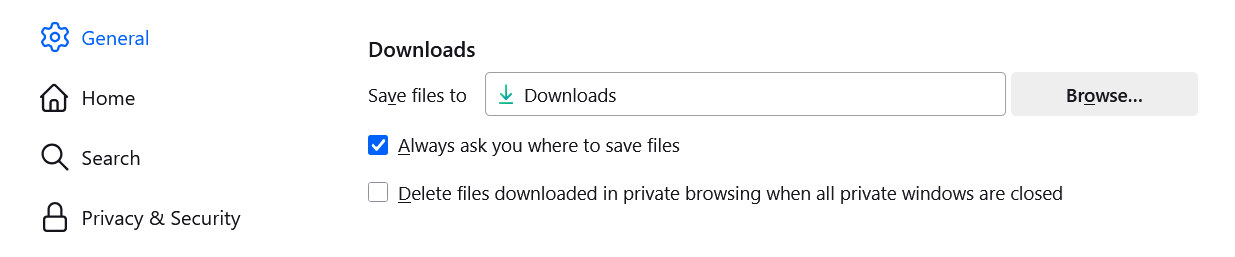 Where to find and manage downloaded files in Firefox | Firefox Help