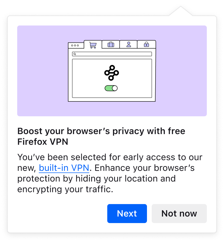 Использование Firefox VPN в Firefox | Справка Firefox