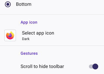 Customize the app icon in Firefox for Android | Nápověda aplikace ...