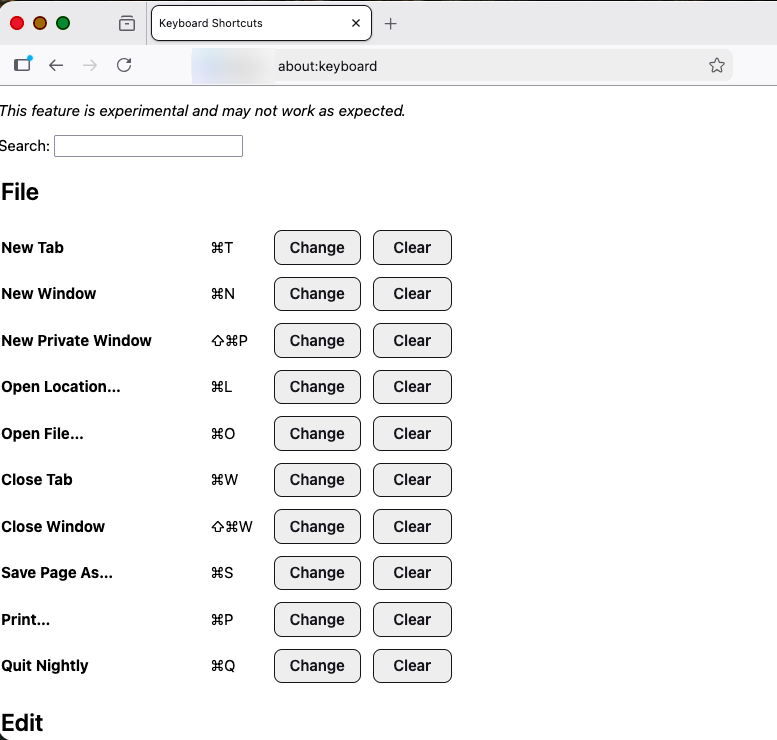 Customize keyboard shortcuts in Firefox | Trợ giúp về Firefox