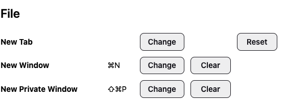 Customize keyboard shortcuts in Firefox | Довідка Firefox