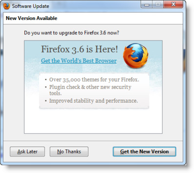 升级Firefox | Firefox 帮助