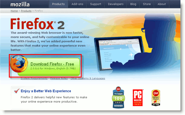 התקנת Firefox על Windows | עזרה עם Firefox