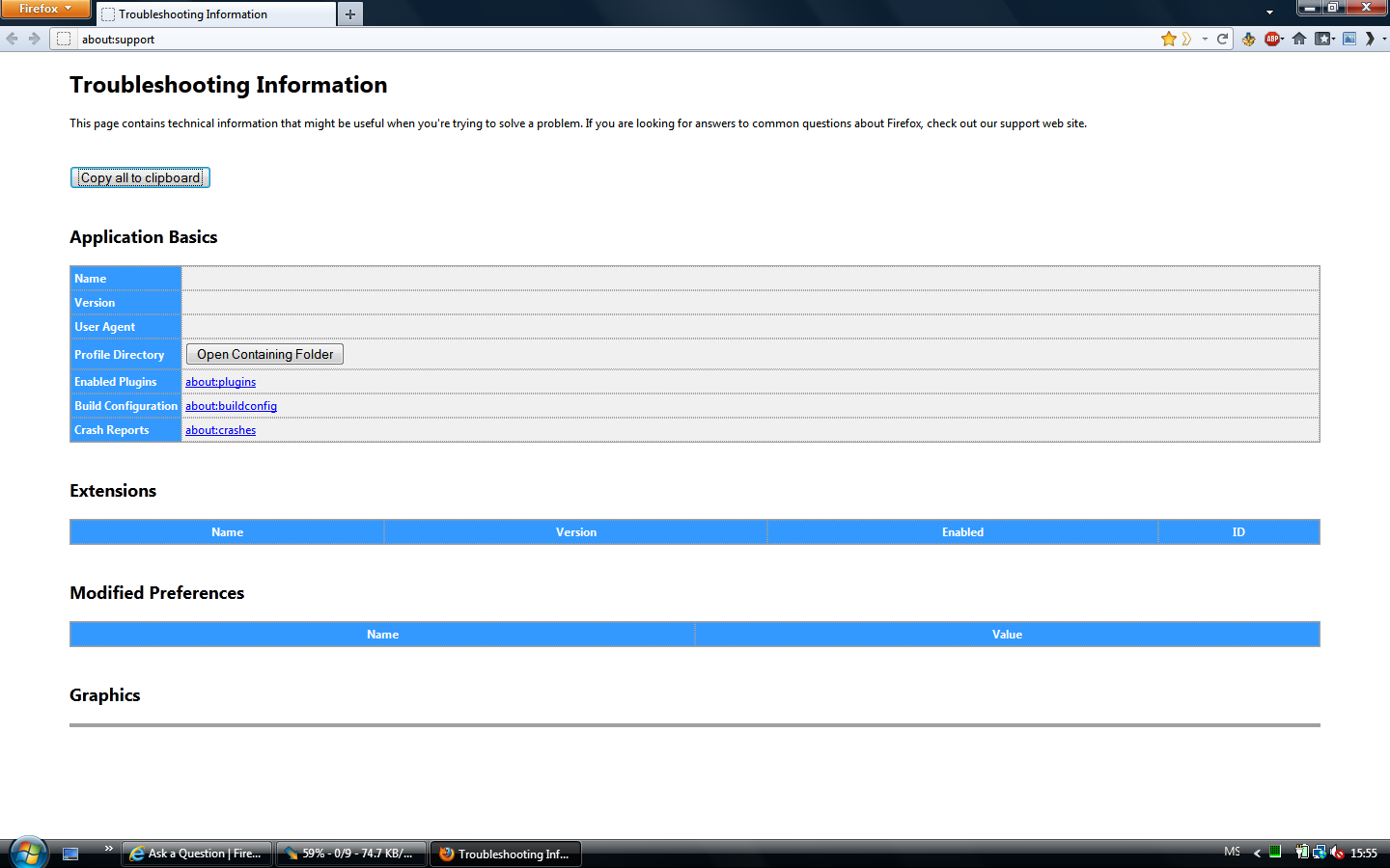 Firefox 8 Going Bananas | Firefox Support Forum | Mozilla Support