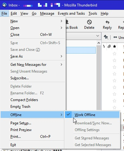 Thunderbird not connecting to internet | Thunderbird Support Forum ...