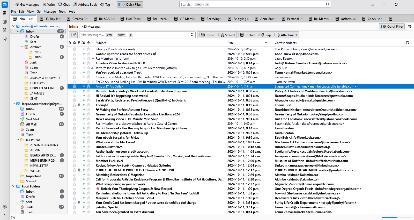 email body not opening properly | Thunderbird Support Forum | Mozilla ...